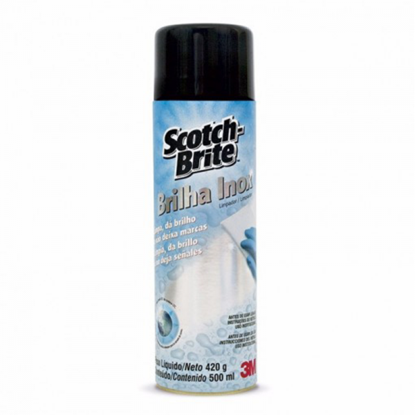 Brilha Inox Spray Scotch Brite 3M | Gota Distribuidora